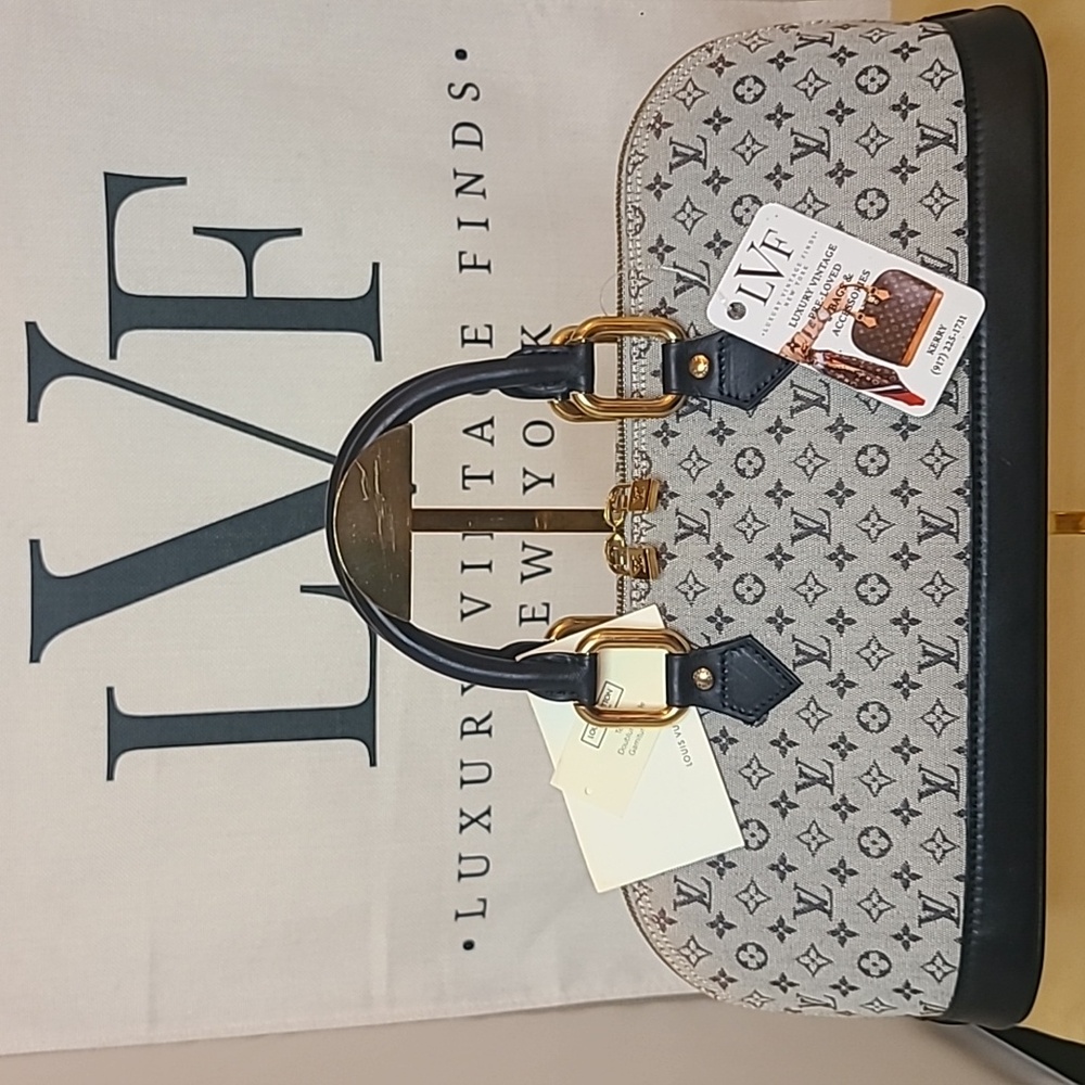 Louis Vuitton Vintage '01 Monogram Mini Lin Alma Long… - Gem